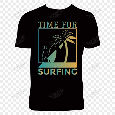 여름 서핑 모험 T 셔츠 패턴 Png 일러스트 무료 다운로드 Lovepik