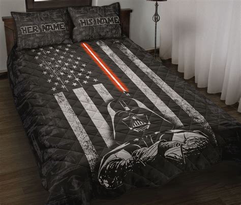 Darth Vader Custom Quilt Bed SetPersonalized Bed SetHome Etsy