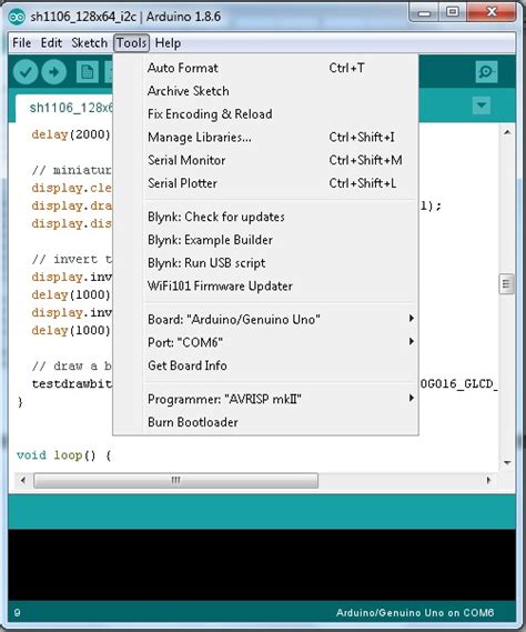 Tutorial Oled I2c Dengan Arduino Uno Library Sh1106h Jogjarobotika