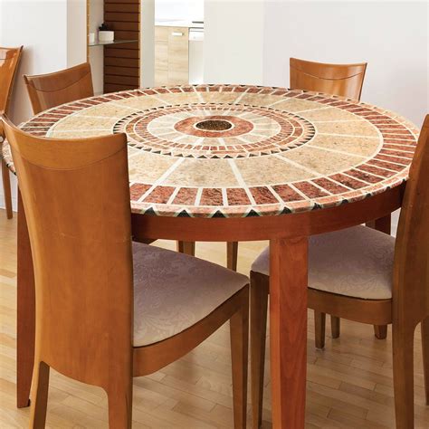 Beautiful Elasticized Edge Stretch Fit Vinyl Table Cover Collections Etc