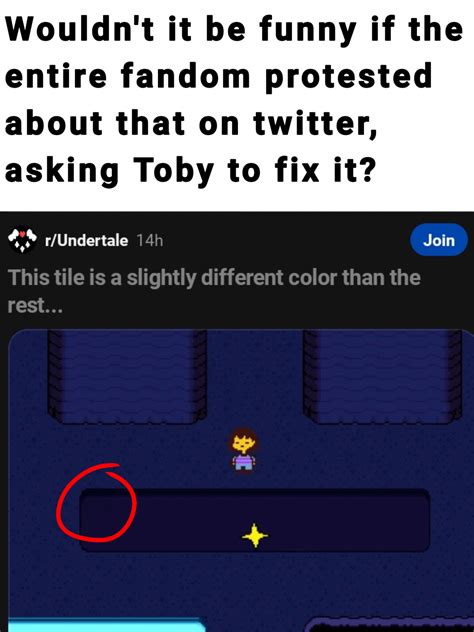 A Toby Thing To Do R Undertale