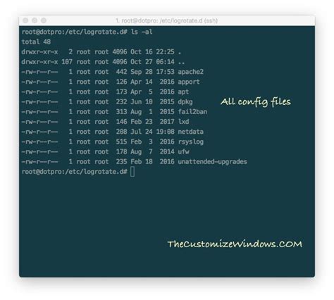 Automatic Logrotate Setup For Common Programs