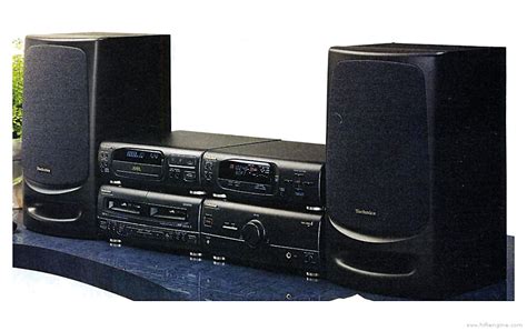 Technics SC CH Component Audio System Manual HiFi Engine