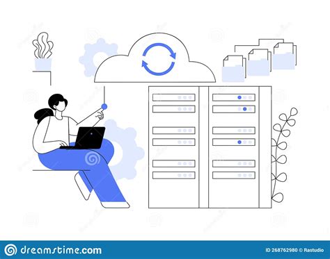 Big Data Engineering Abstract Concept Vector Illustration Stock Vector
