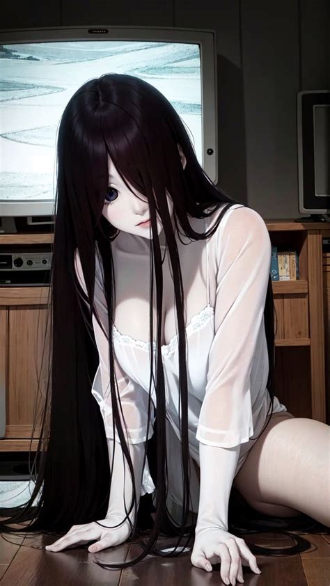 Yamamura Sadako Girl Long Image Created By Tensor Art