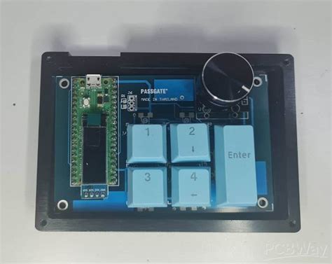 Diy Macropad Keyboard By Raspberry Pi Pico Share Project Pcbway