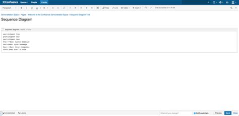 Sequence Diagrams For Confluence Version History Atlassian Marketplace