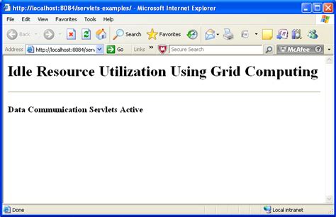 Snapshot Of Running Servlet For Client Server Communica Tion Download Scientific Diagram