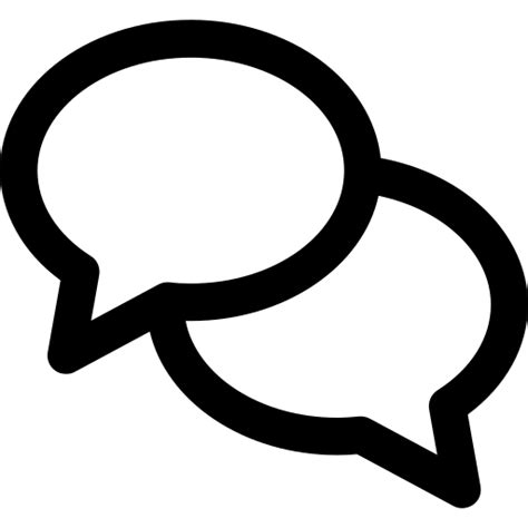 Le Dialogue Bulle Icônes Interface Utilisateur Et Gestes