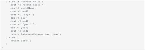 Solved C PLEASE Problem Definition Build A Date Class And Chegg Com