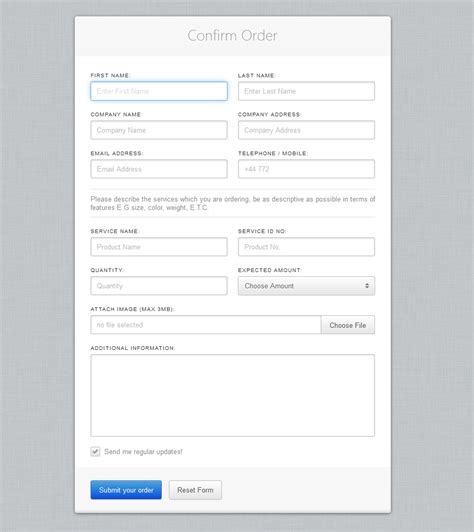 Golden Forms Responsive Css3 Form Framework By Elflaire Codecanyon