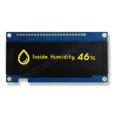 3 12 25664 COF OLED Display With PCB And Frame Crest Technologies Pty Ltd Wholesaler And