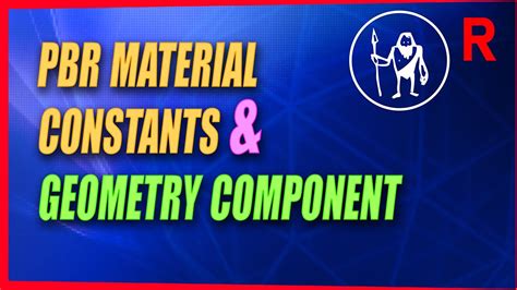 Game Engine Programming 0712 Adding Pbr Material Properties And The Geometry Component Youtube