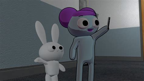 Pibby And Bun Bun Taking A Selfie By Redkirb On Deviantart