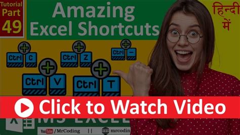 Useful Excel Shortcuts 2023 Mr Coding