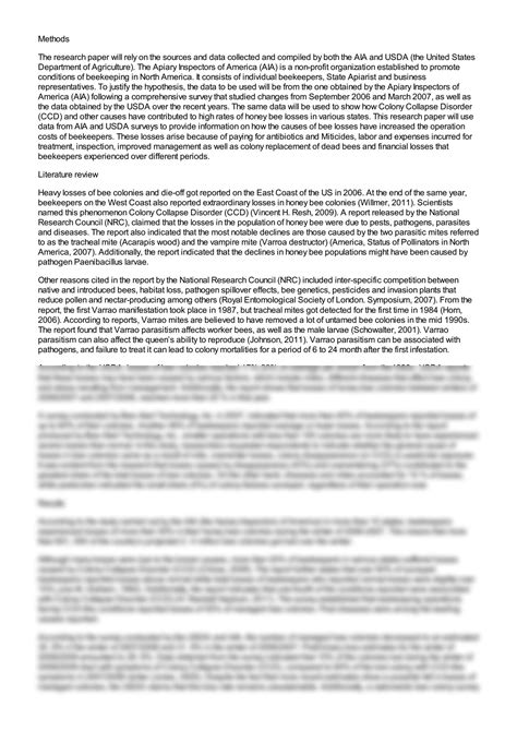 SOLUTION: News framing analysis of pollinator decline - Studypool