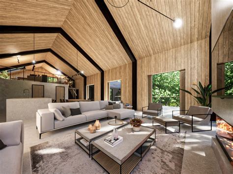 a 3d model of building with rendered images and walkthrough upwork
