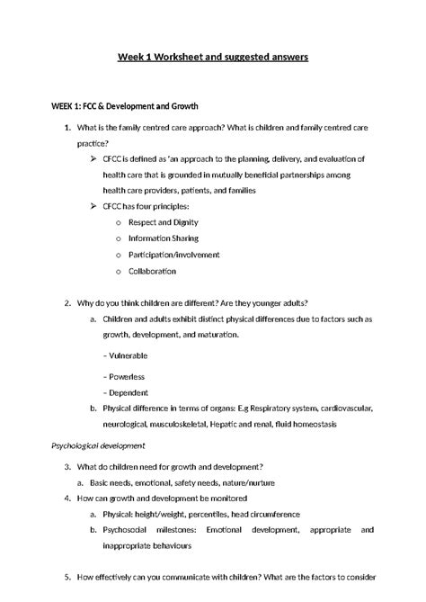 Week 1 Worksheet And Suggested Answers Week 1 Worksheet And Suggested Answers Week 1 Fcc