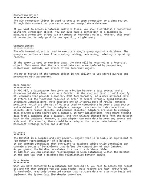 vb net database pdf databases information science