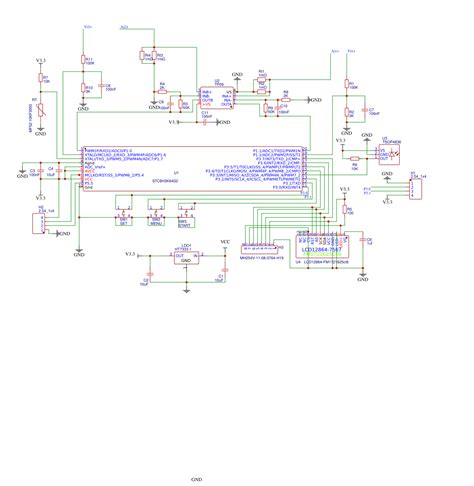 Stm32f103c8t6最小系统原理图 资源 嘉立创eda