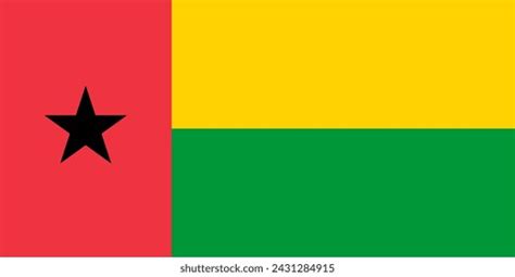 4 Thousand Flag Red Yellow Green With Black Star Royalty Free Images
