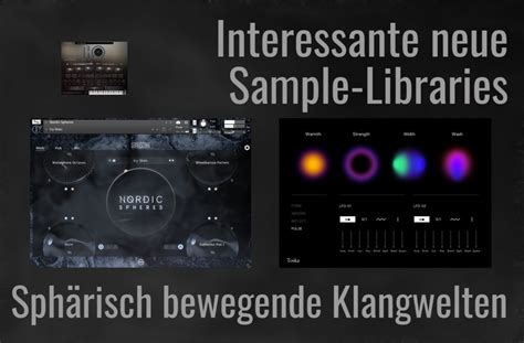 Interessante Neue Sample Libraries Sound And Recording