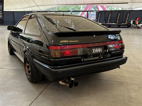 Ae86 Black Limited Here In Melbourne Australia Rae86