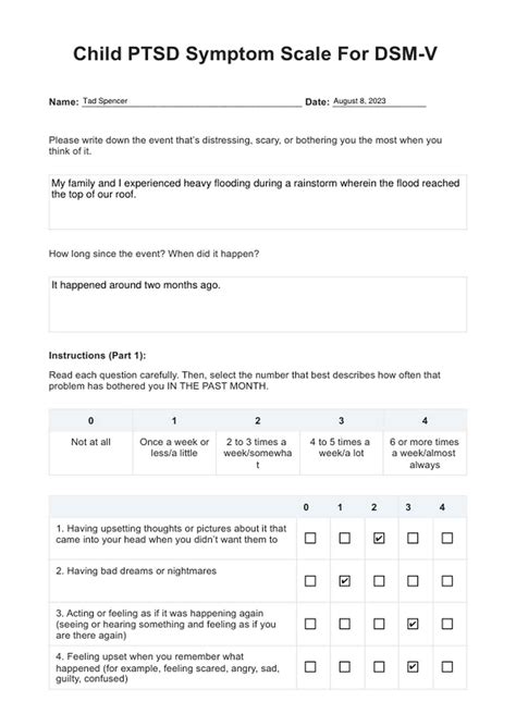 Bdd Symptom Scale Pdf At Sara Sugerman Blog