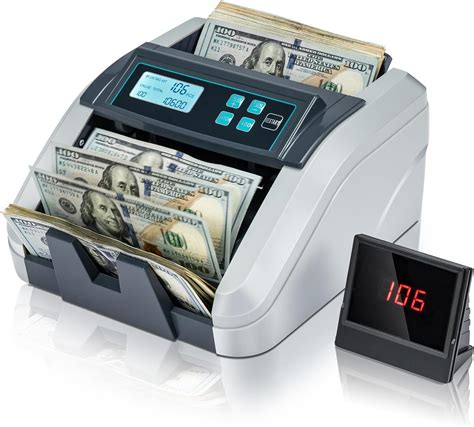Money Counter Machine Value Counting Cash Counter With Led Colorful Display Bill
