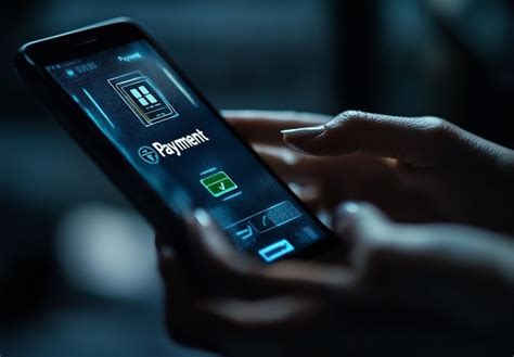 photo of a secure payment confirmation on a mobile device using mobile