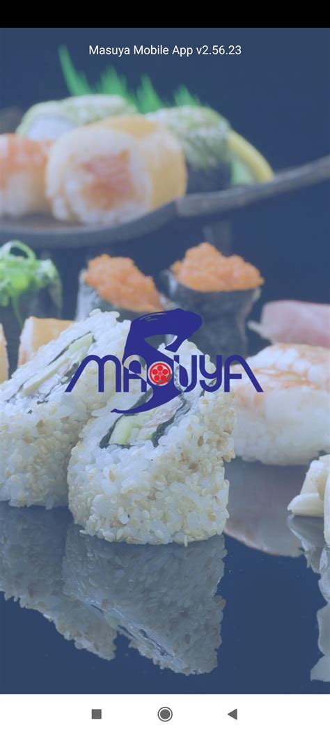 Masuya Mobile App Aplikasi Mobile Yang Saya Kembangkan Selama Saya Muhammad Fahruddin Y