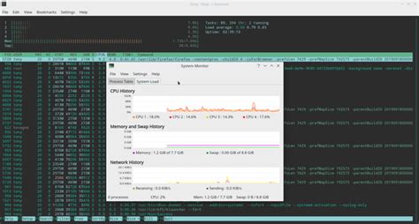 Which App Displays Hardware Resourse Usage Correctly Htop Or A Graphical System Monitor Like