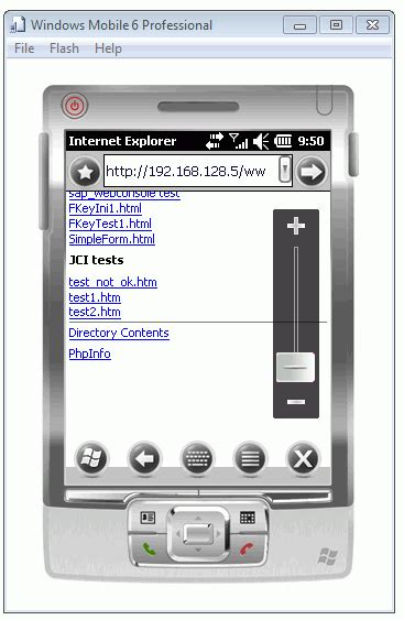 Windows Mobile Emulator Stack Overflow