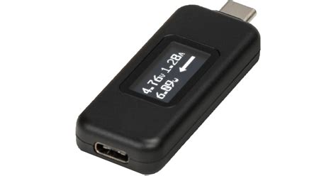 Plugable Usb C Amperage And Voltage Tester Usbc Vameter3 Bandh