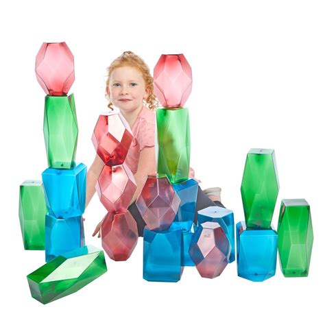 Excellerations® Giant Stacking Gems Set Of 20