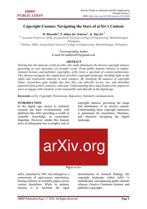 pdf copyright cosmos navigating the stars of arxiv s content