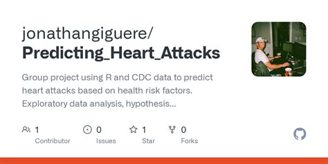 github jonathangiguere predicting heart attacks group project using r and cdc data to predict