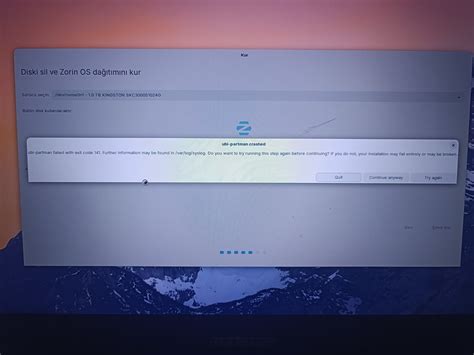İlk Defa Zorin Os Kullanıyorum [translation Im Using Zorin Os For The First Time] Installing