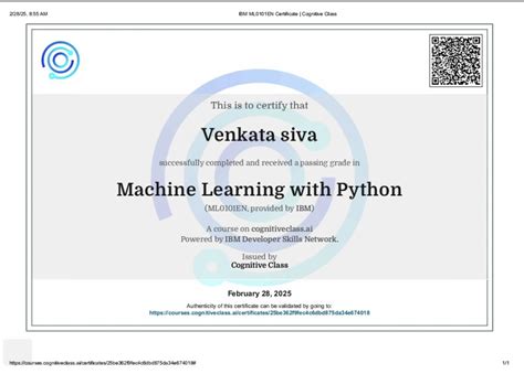 I Have Complete Ml With Python Venkata Siva Kumar Budati