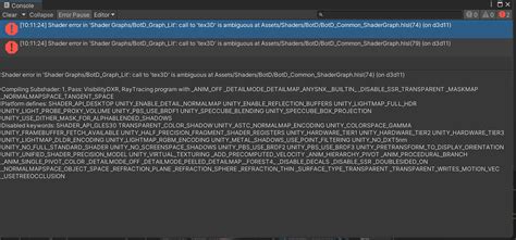 Error In Shader To Package Book Of The Dead Environment Unity Engine Unity Discussions