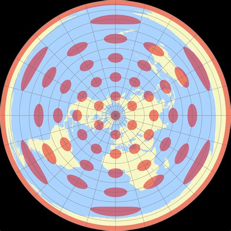 Map Projection Azimuthal Equidistant Projection World Vrogue Co