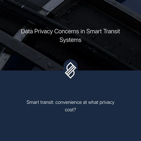 Data Privacy Concerns In Smart Transit Systems → Scenario