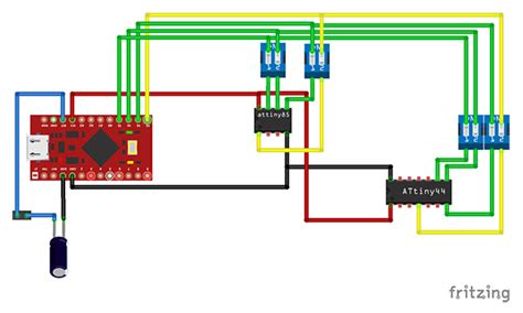 Attiny85 Attiny84 Programmer Pro Micro Mauro Alfieri Wearable Domotica Robotica Elettronica