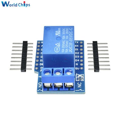 Set For Wemos D Mini Relay Shield One Channel For Wemos D Mini Relay Module For Arduino