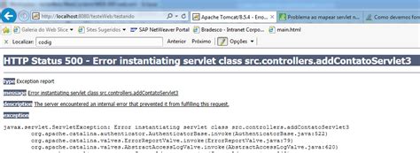 Java Problema Ao Mapear Servlet No Web Xml Stack Overflow Em Português