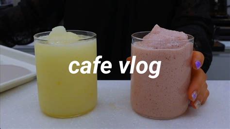 Eng Cafe Vlog 멍때리며 보는 평화로운 카페 브이로그 얼음 Asmr Piano Youtube