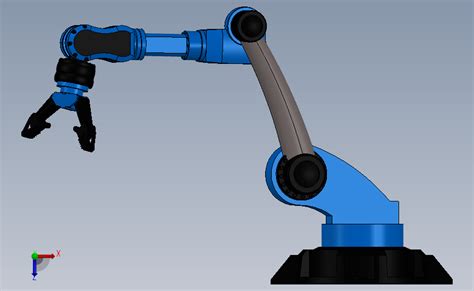 机械臂三维 SOLIDWORKS 2015 模型图纸下载 懒石网