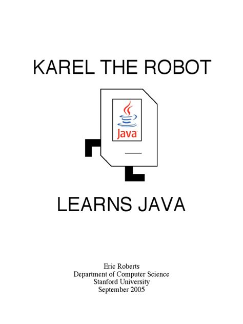 Karel The Robot Learns Java Pdf Inheritance Object Oriented