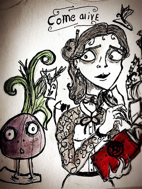 Tim Burton Style Drawing Drawing Amino