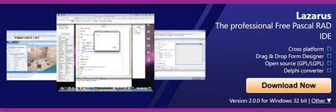Pascal Ide Lazarus 20 Bringt Pascal Zu Javascript Transpiler